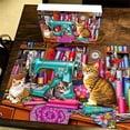 1000Pcs Jigsaw puzzles Family Fun Adult Puzzle Big size Decor wall ...
