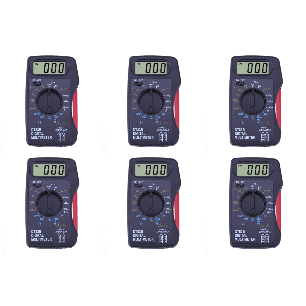 Multímetro Digital Portátil Mini Amperímetro Bolsillo Voltímetro ...