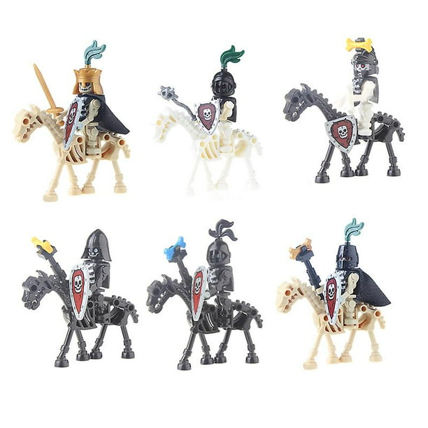 Ninja Skeleton Medieval Castle Knight Warriors Skeletons Building ...