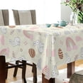 60x120in Square Printed Tablecloth Easy-Care Decorative Table Cloth for ...