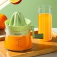 Manual Citrus Juicer Hand Squeezer for Lemon Orange | Built-In 500ml ...