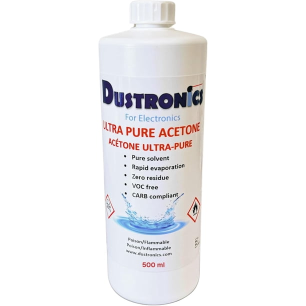 Dustronics Ultra Pure Acetone, 32 Oz - 1 LITRE - Walmart.ca
