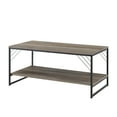 Trinity Grey Wash Coffee Table by River Street Designs - Walmart.com
