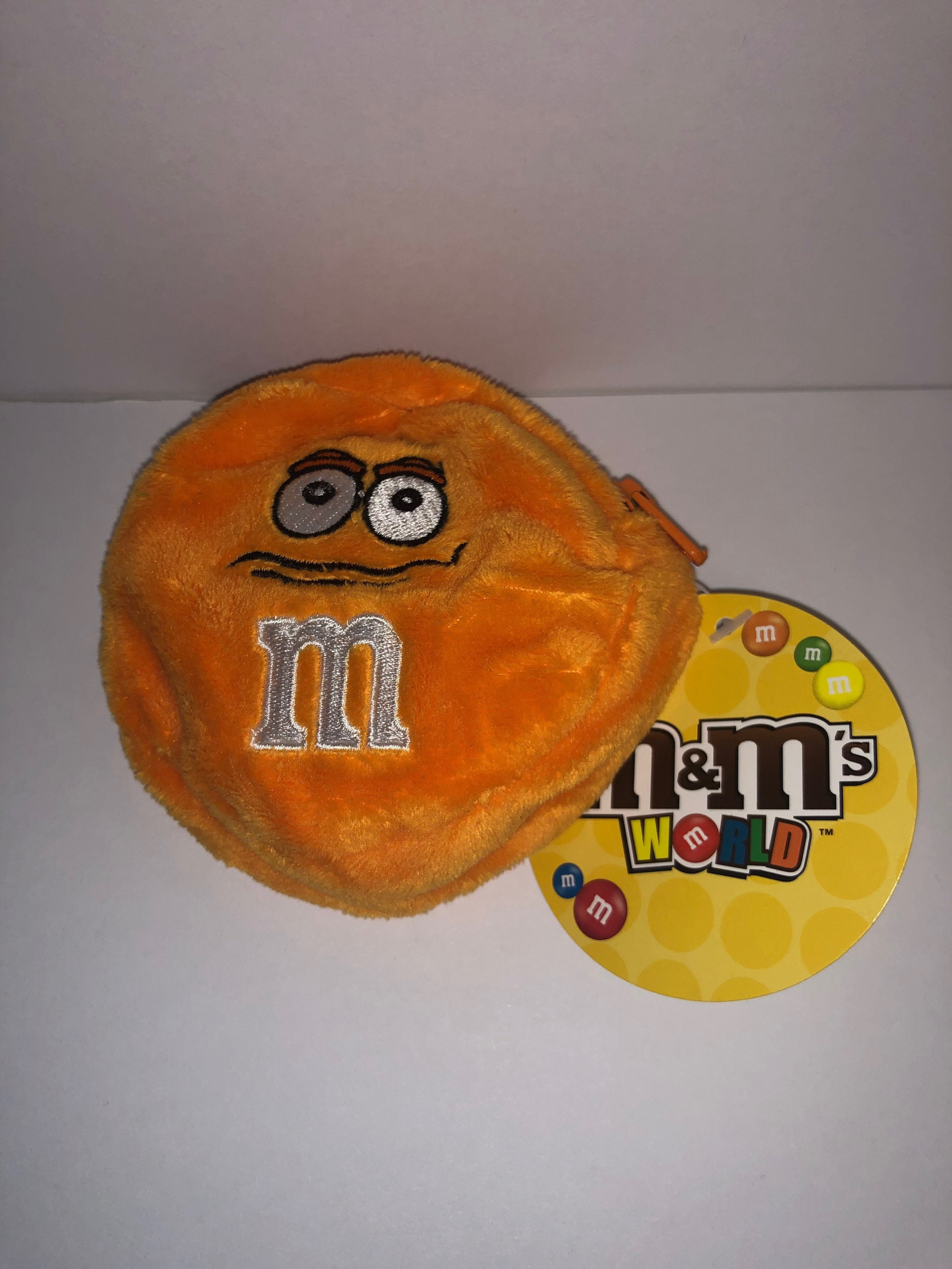 M&M's World Orange Character Coin Purse Plush New with Tags - Walmart.com