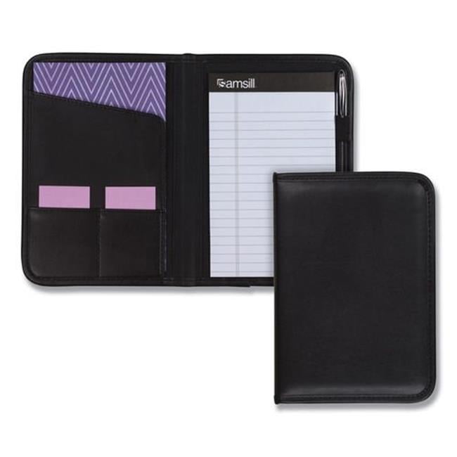 Samsill SAM Professional Junior Padfolio, Black - Walmart.com