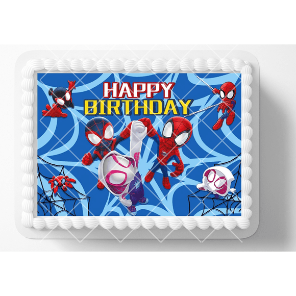 Spiderman Cake