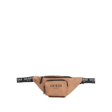 GUESS Factory Men's Logo Tape Fanny Pack Tan | Walmart Canada