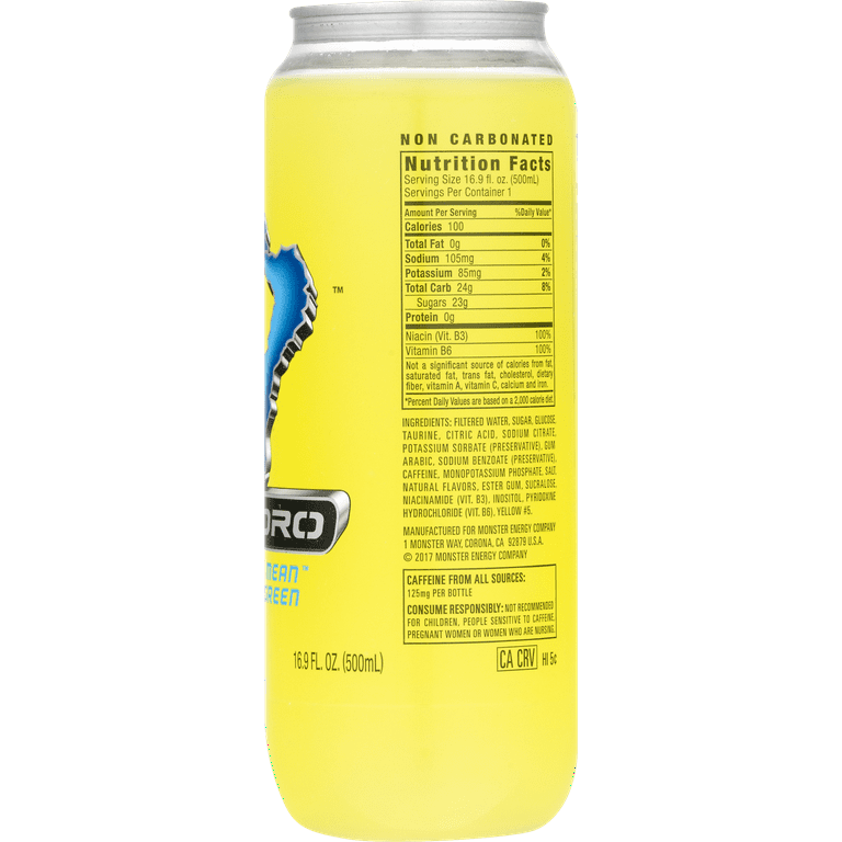 Green Monster Nutrition Facts