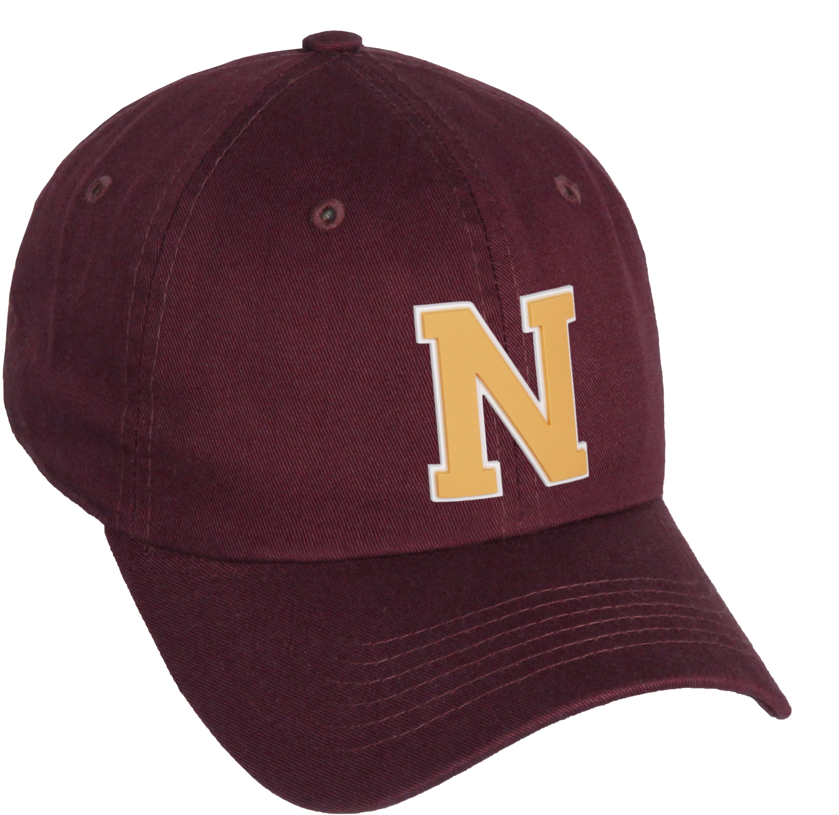 Daxton Classic 3D Varsity White Neon Orange Initial Letters Baseball ...