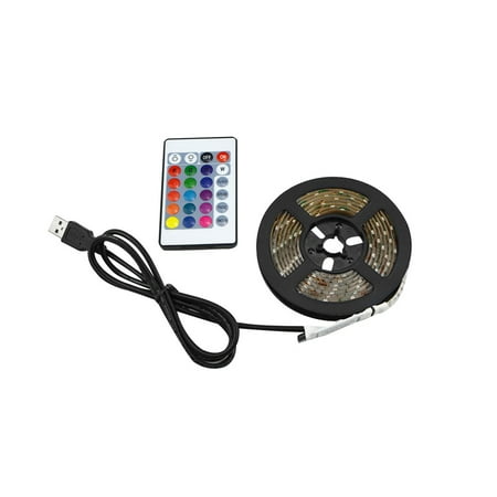 Xinxinyy USB LED RGB Strip Light with Infrared TV Background Backlight ...
