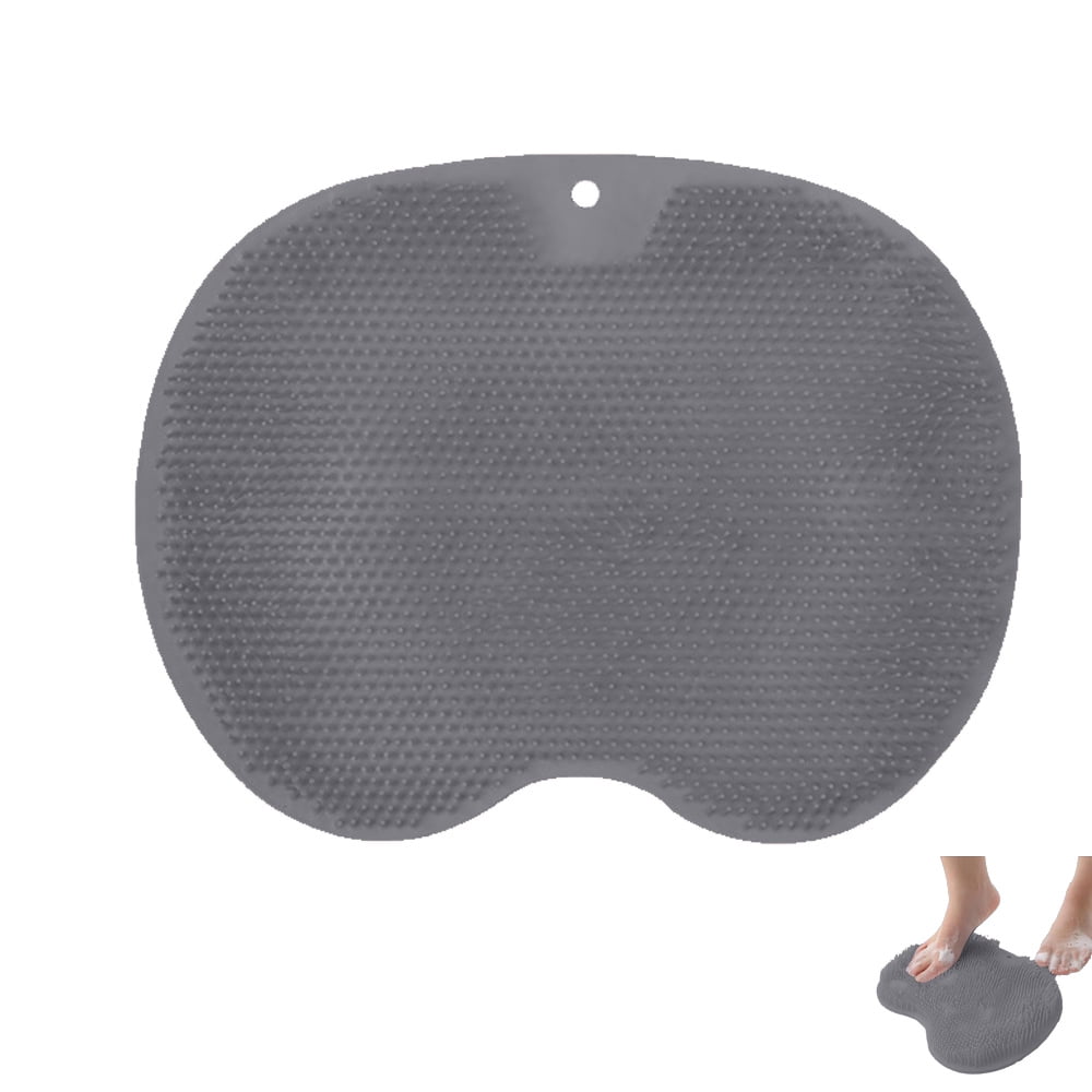 Wall-mounted back washer, foot massage pad, shower foot and back washer ...