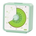 60-Minute Visual Countdown Timer with Fruit Prints, Silent No Tick ...