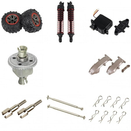 Remote Control Car Complete Parts for 1/10 XLH 9125 RC Model ...