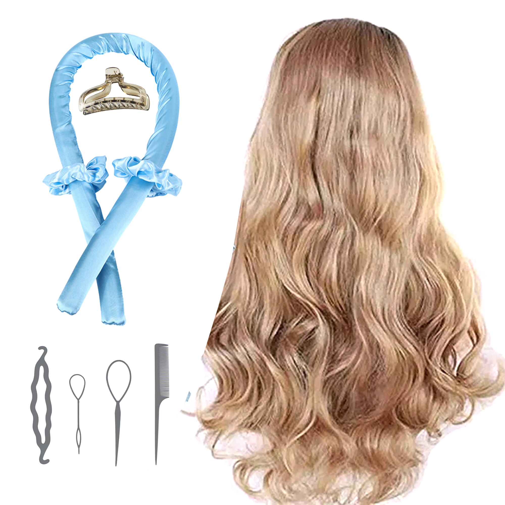 NOILLA Heatless Hair Curlers No Heat Curler Lets You Create