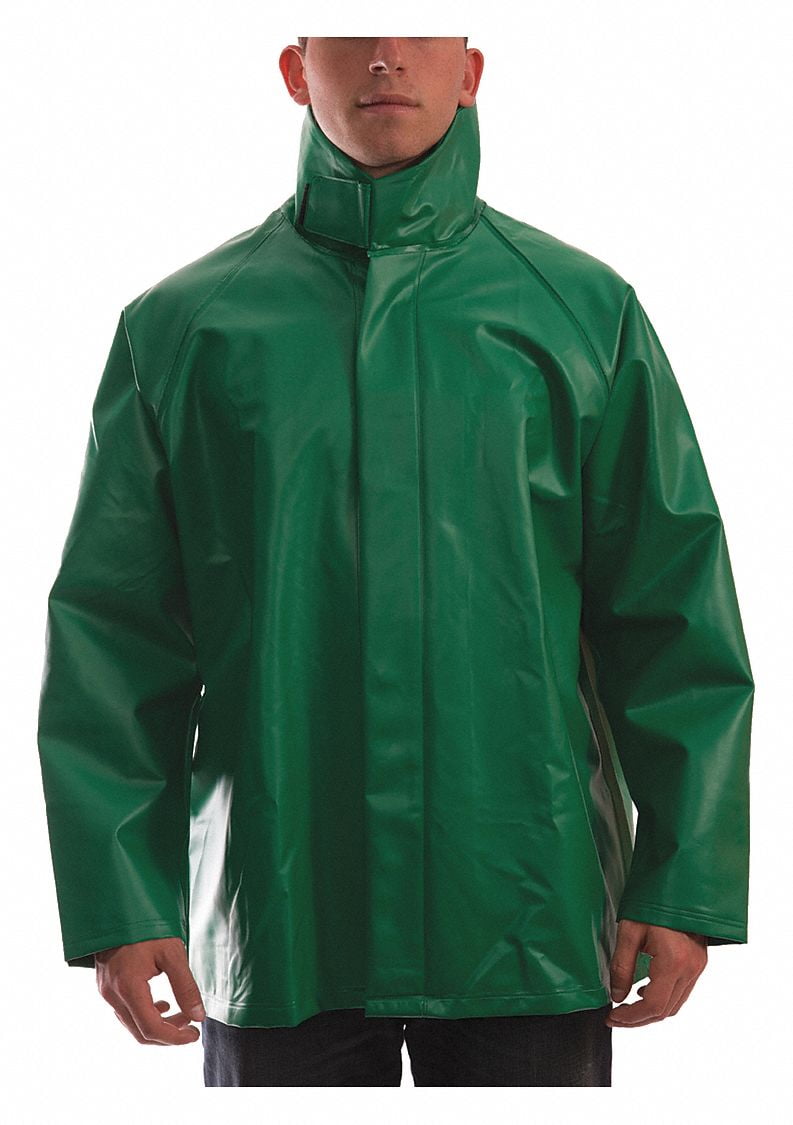 Tingley Chemical Splash Jacket,PVC,Green,3XL J41008 - Walmart.com