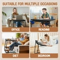 TV Tray Table, WLRETMCI Folding TV Dinner Table ,Portable 6 Height & 3 ...