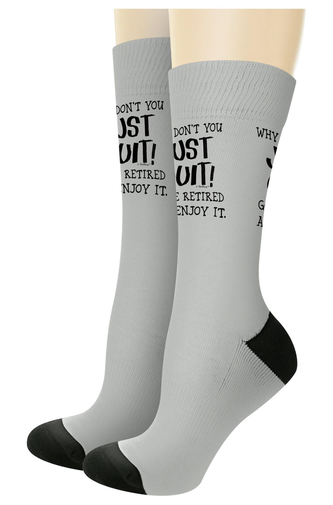 ThisWear Retirement Gifts for Women Why Don't You Just Quit Go Be ...