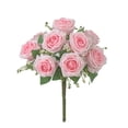 Artificial Flower Bouquet, Realistic Fake Flowers for Home Living Room ...