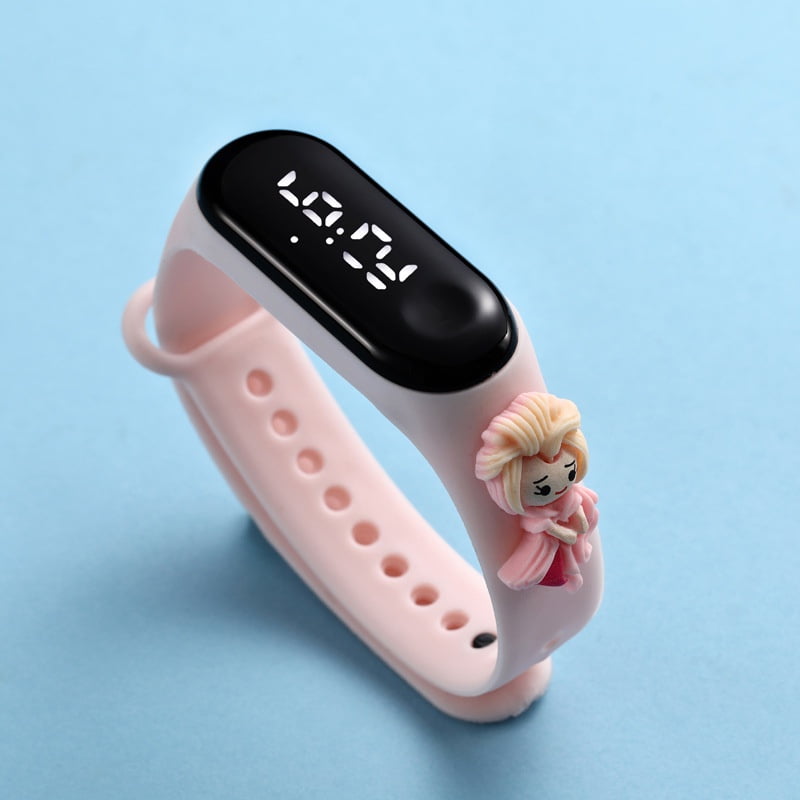 [Princesa de Disney ] Reloj digital led a prueba de agua para niños de ...