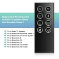 Remote Control Replacement for Bos TV Speaker and Solo Soundbar Series ...