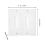 HOMEMAXS Brush Wall Plate Pass Through for Low Voltage Wires Socket ...