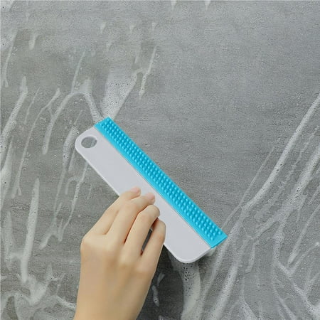 Glass Scraper Portable Soft Rubber Glass Wiper Blade Non-trace Window ...