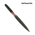 Wuweikeji 3 Pcs Set Files Flat/Round/Half Round Files for Hardened ...