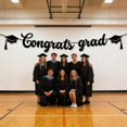 ANXPTIME Large Congrats Grad Sign For Photo Backdrops Graduation Party ...