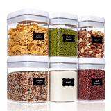 Cereal Storage Container Set of 4, Vtopmart Airtight Food Storage ...