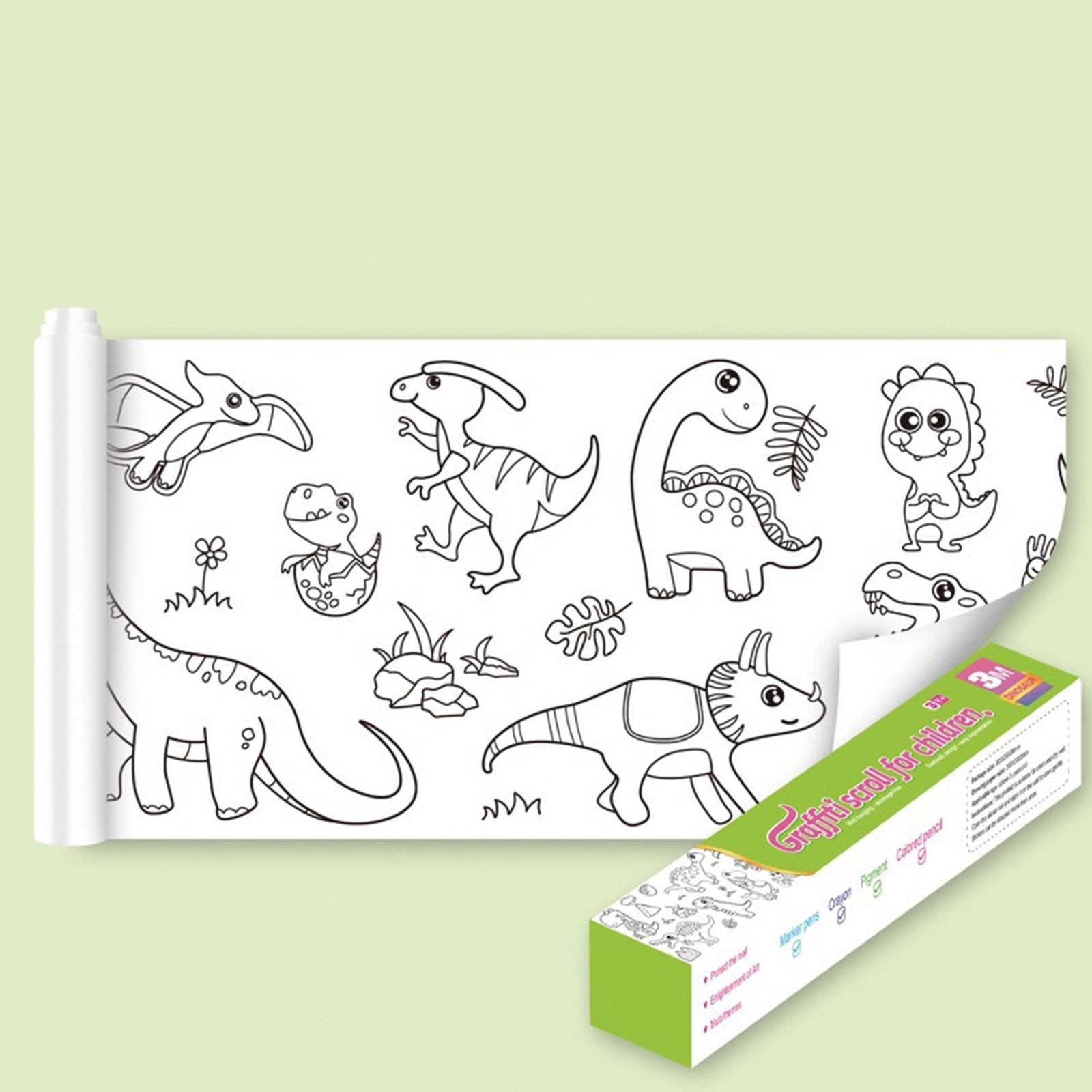 Click here for Riforla Kids Drawing Paper Roll 11.8x118 Inch Larg... prices