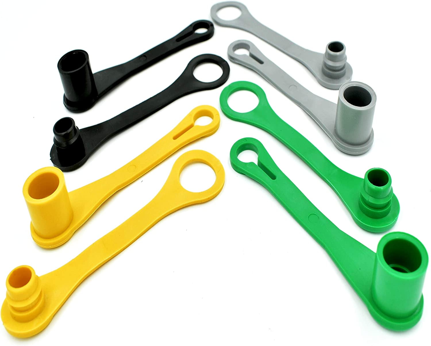 HD Switch Port Plug & Cap Set For John Deere Tractor Black - Yellow ...