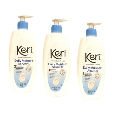 Keri Daily Moisture Whole Body Theraphy Lotion, Original, 15 oz, 2 Pack ...