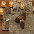 Park Designs Rustic Kitchen Tweed Table Runner, Expresso, 36'' L ...