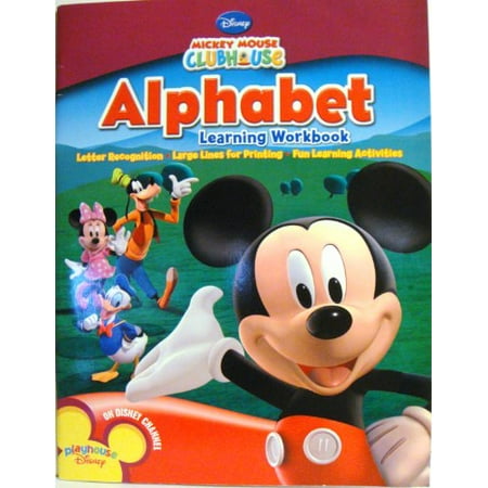 Mickey Mouse (Alphabet Learning Workbook) | Walmart Canada