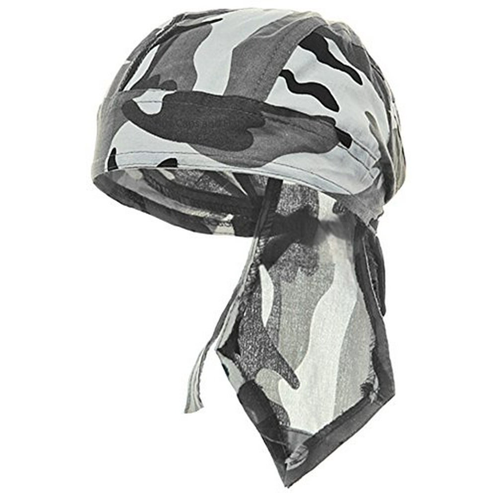 Buy Caps & Hats - Camouflage Doo Rag Skull Cap Camo Bandana Hunting ...
