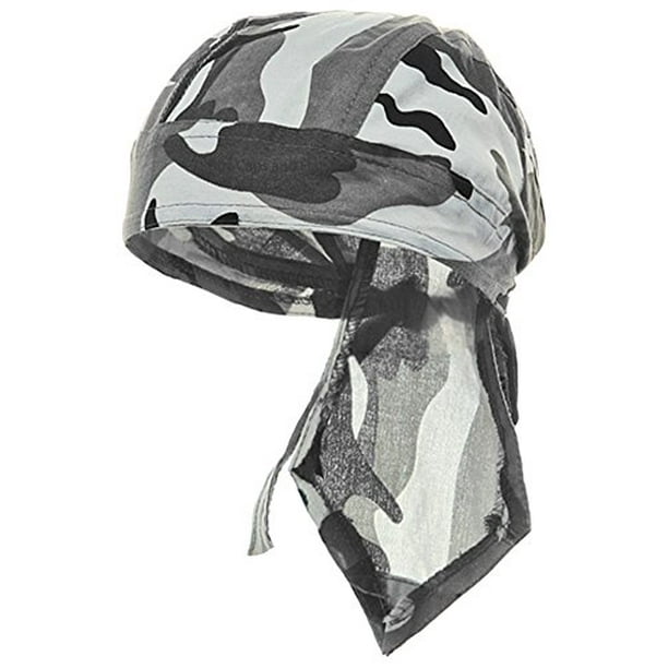 Buy Caps & Hats - Camouflage Doo Rag Skull Cap Camo Bandana Hunting ...