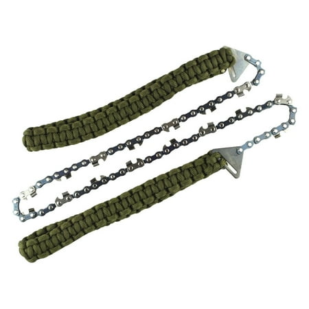 NETSENG Pocket Chainsaw with Paracord Handle,36 Inch 24 Teeth Long Hand ...