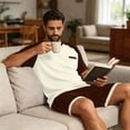 BRANROY Mens Pajamas Set Lightweight Soft - Pijamas Para Hombres Summer ...