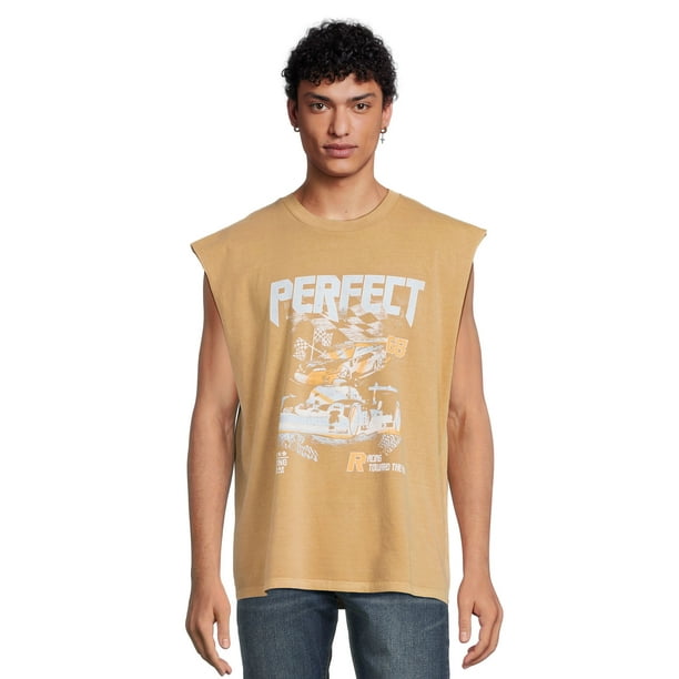 No Boundaries Men's & Big Men's Graphic Muscle Tank Top, Sizes S-3XL ...