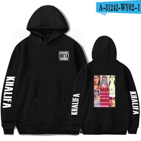 UPC 745259194680 - Mia Khalifa Hoodie Sweatshirt Logo Cool Hip Hop Long ...