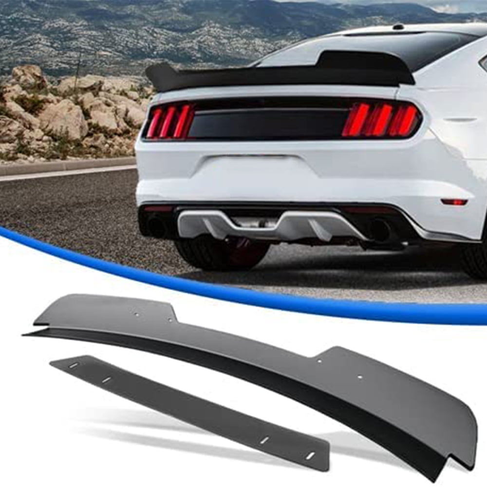 ELITEWILL Pre-Painted Trunk Spoiler For 15-22 Ford Mustang GT350 Black ...
