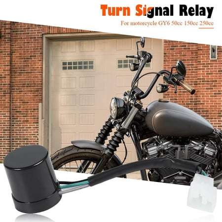 Mymisisa GY6 50cc 150cc 250cc 3 Wire Round Turn Signal Relay Direction ...