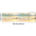 Hidove Wallpaper Border and Stick Beach Seashell Design 4x196 Inch for ...