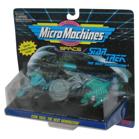 Star Trek The Next Generation Micro Machines Toy Set - (Klingon Vor'Cha ...