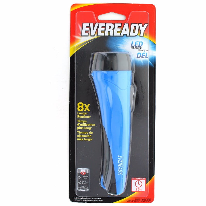 Energizer Eveready 2 x AA LED Flashlight - Walmart.com - Walmart.com