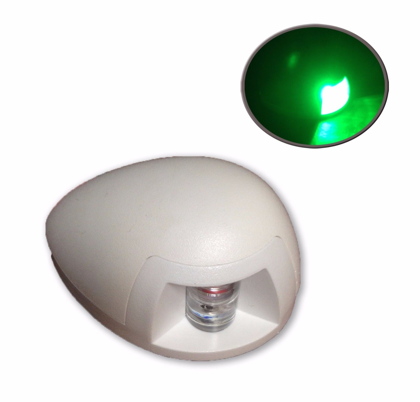 Pactrade Marine Boat Green Starboard LED Navigation Light Horizontal ...