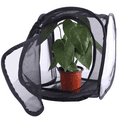 Foldable Cage All Black Insect-proof Net Box Foldable Plant Greenhouse ...