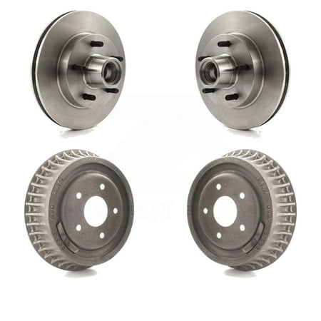 Front Rear Disc Brake Rotors Drums Kit For Chevrolet S10 GMC Sonoma ...