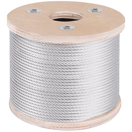 VEVOR Stainless Steel Cable Railing 3/16"x 250ft, Wire Rope 304 Marine ...