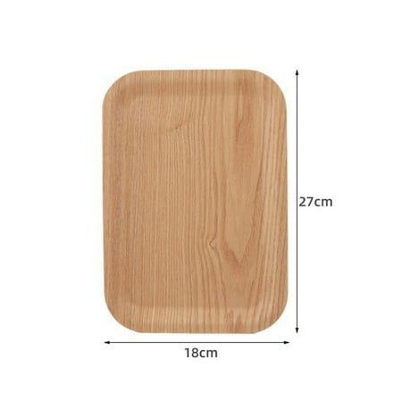 Versatile Solid Wood Rectangular Tray:Elegant and Sturdy for Various ...